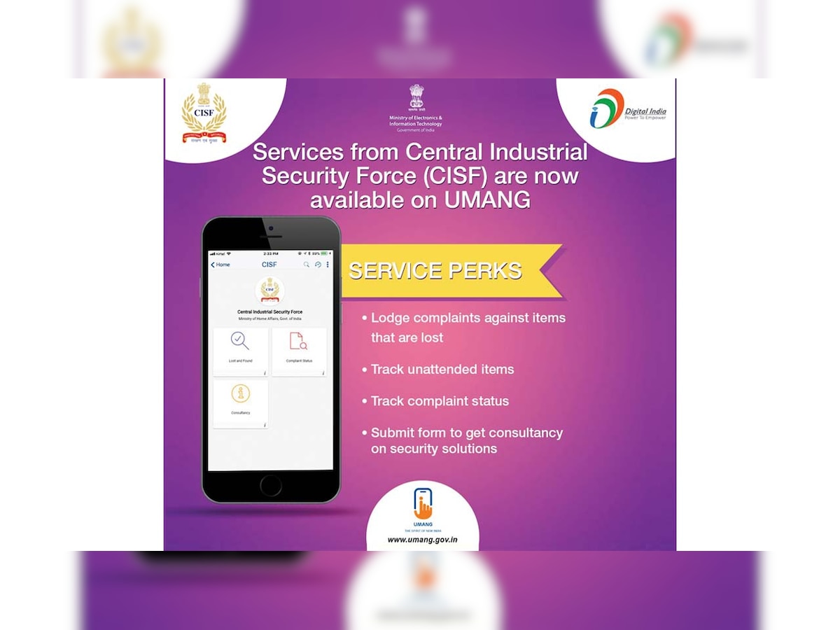 Track items lost at airports with new CISF app