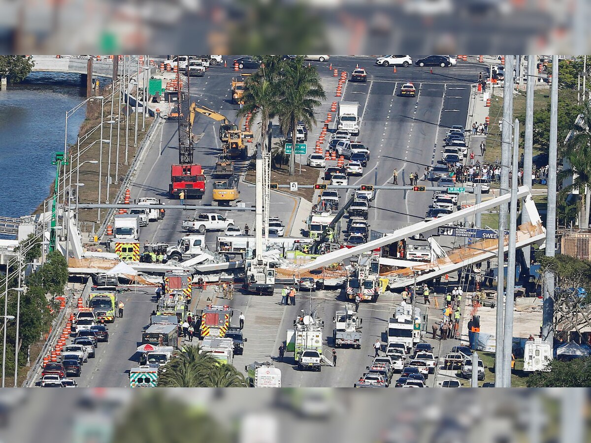 FIU Bridge Collapse: Officials say they were aware of bridge cracks