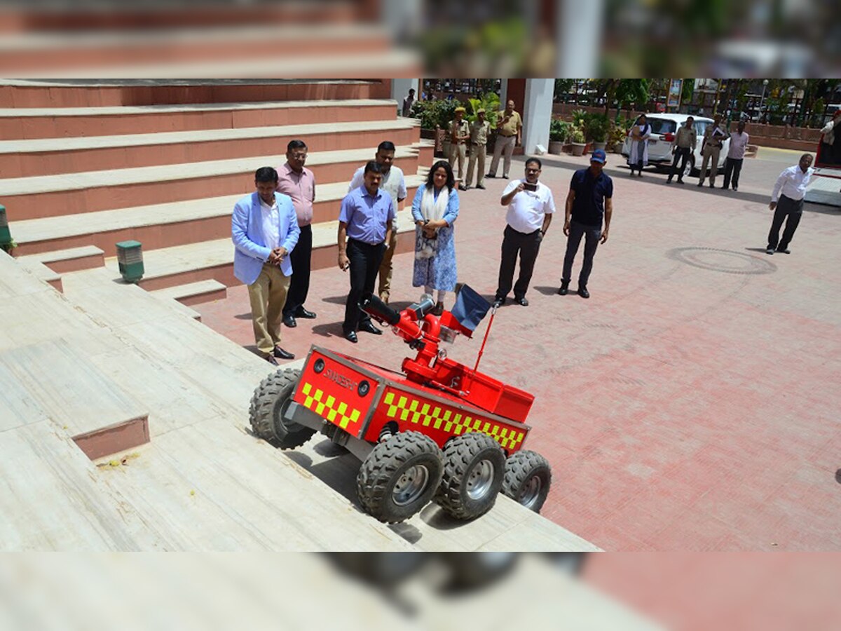 Fire fighting technology displayed at JMC office