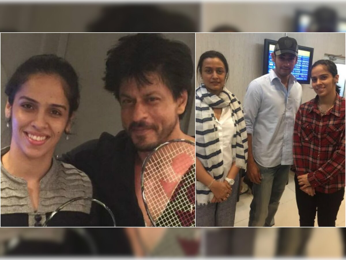 Shah Rukh Khan and Mahesh Babu find a fan in Saina Nehwal