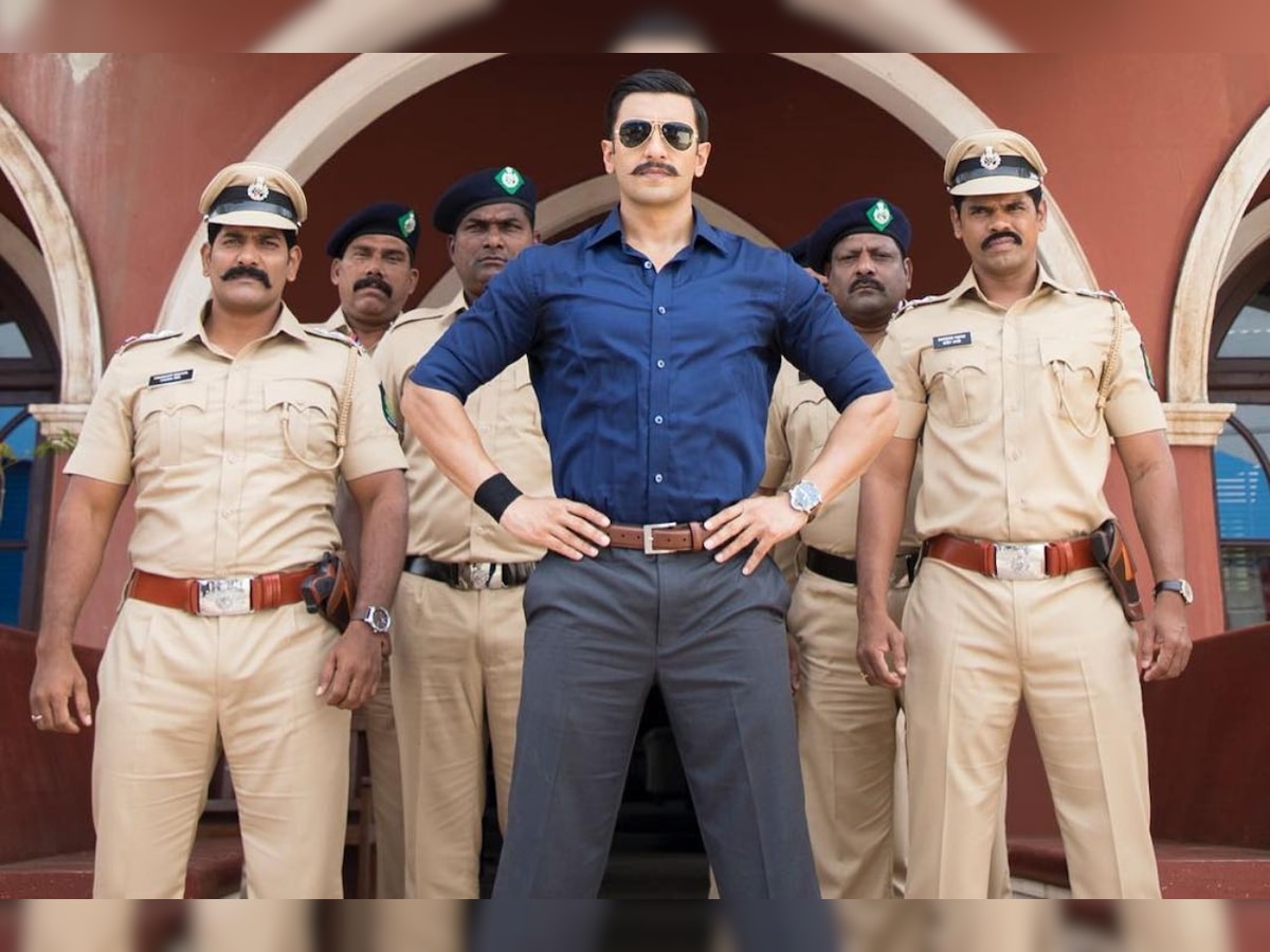 Ranveer Singh debuts first look as Sangram Bhalerao in 'Simmba'