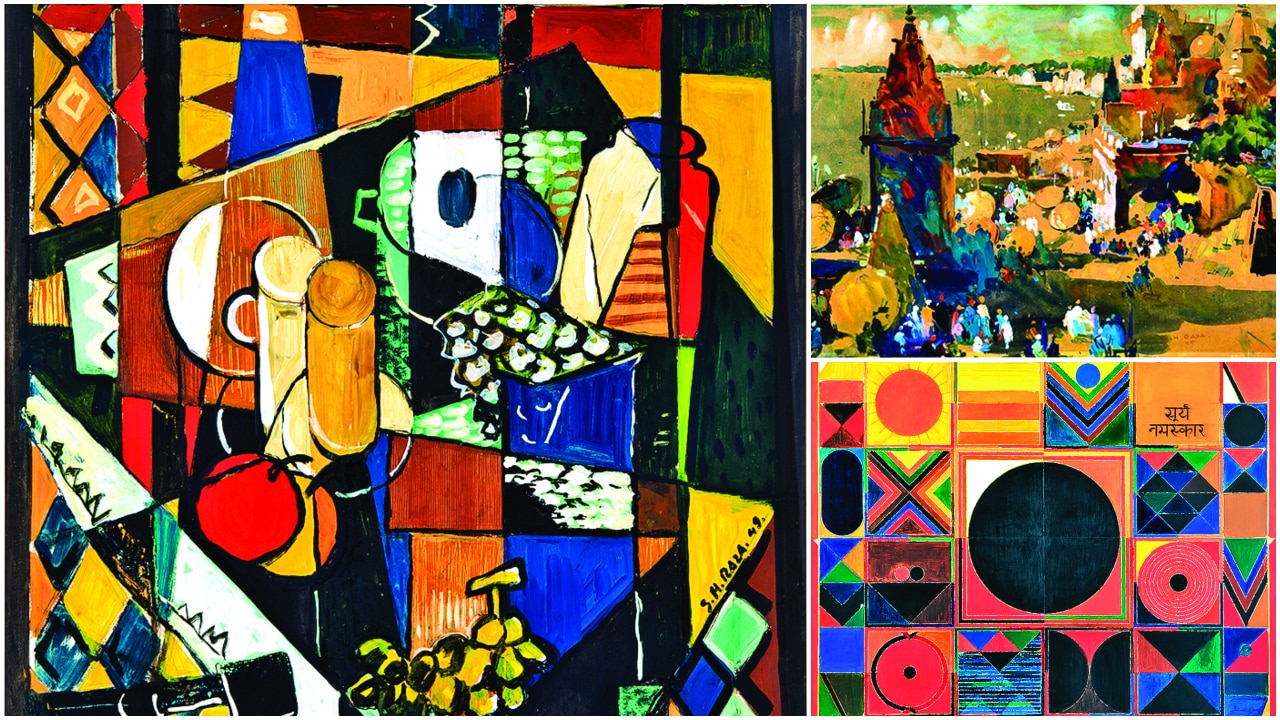 Beyond the bindu: New exhibition of late SH Raza's work is fascination ...