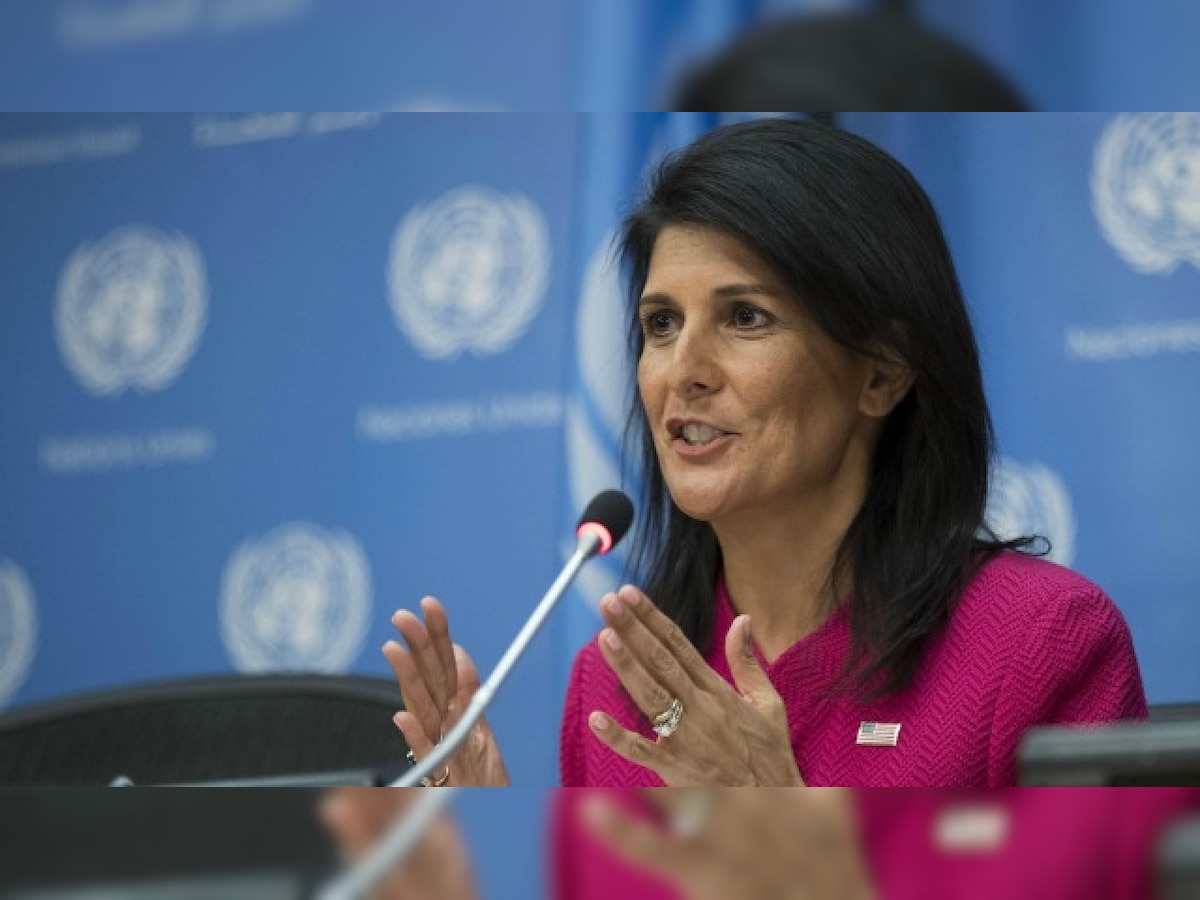 UN ambassador Nikki Haley to visit India today