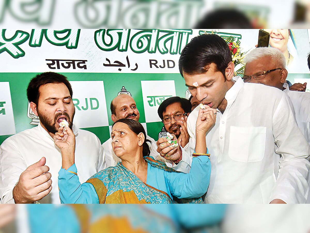 ‘No entry’ Nitish chacha: Tej Pratap Yadav poster at Rabri home