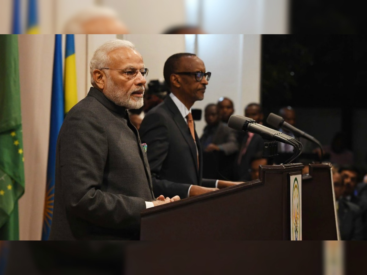 On a first ever visit by Indian PM, Modi promises High Commission in Rwanda