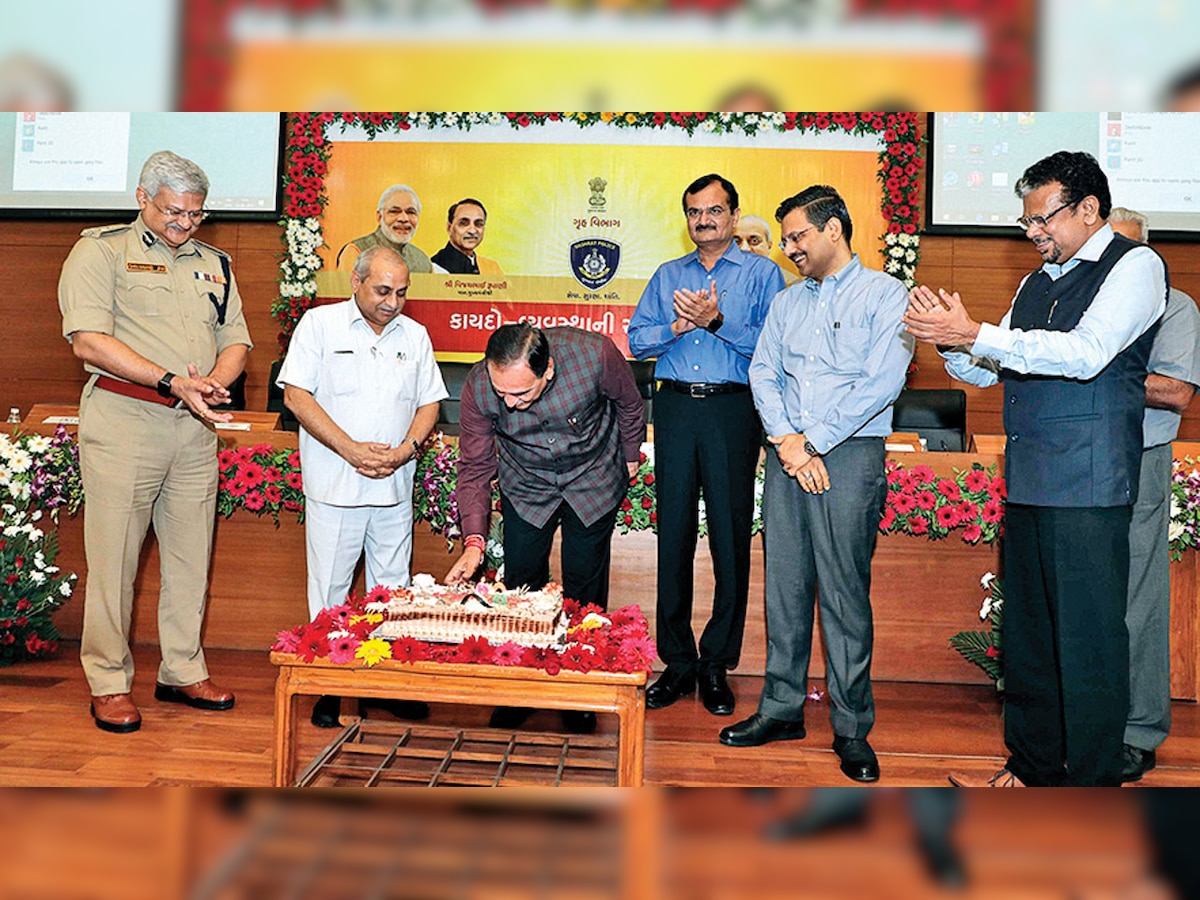 CM Vijay Rupani's birthday a low-key affair, wishes showered