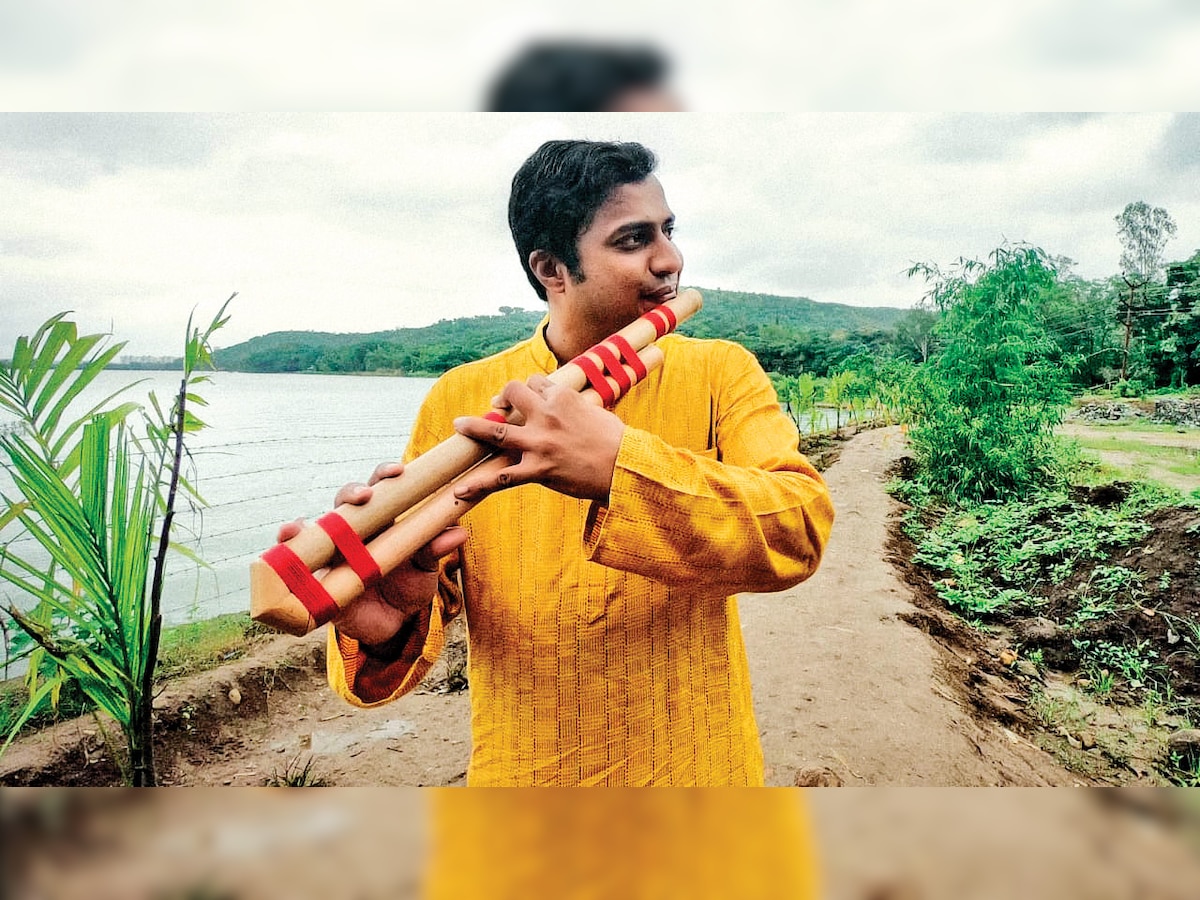 Mumbai: City man invents flute that can be played with all 10 fingers