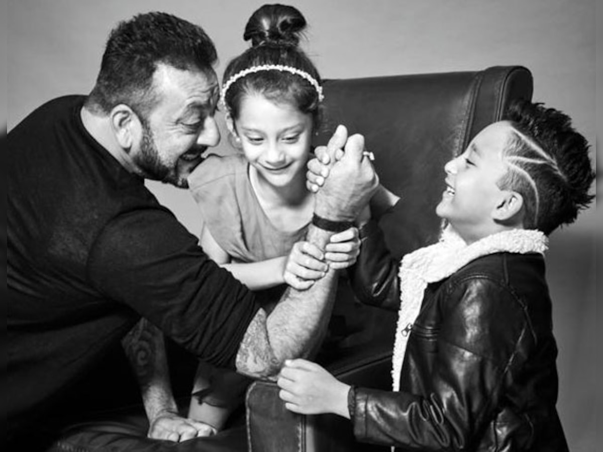 Here's why Sanjay Dutt might miss his kids Shahraan and Iqra's birthday