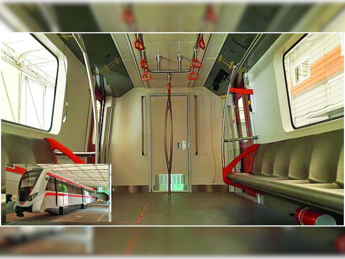 Metro coach to arrive in Ahmedabad today