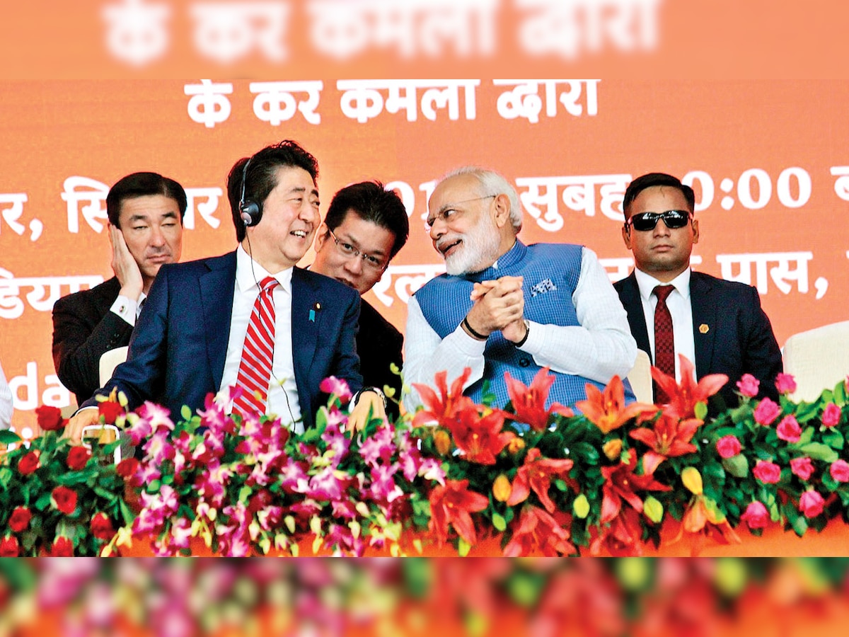 Prime Minister Narendra Modi in Japan for talks with Shinzo Abe