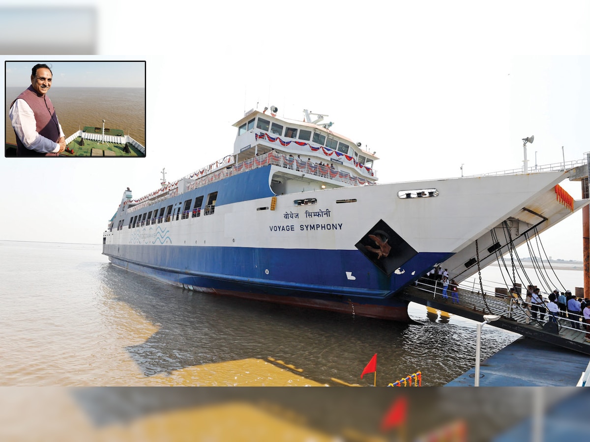 Ghogha-Hazira ferry service by December, says CM Vijay Rupani