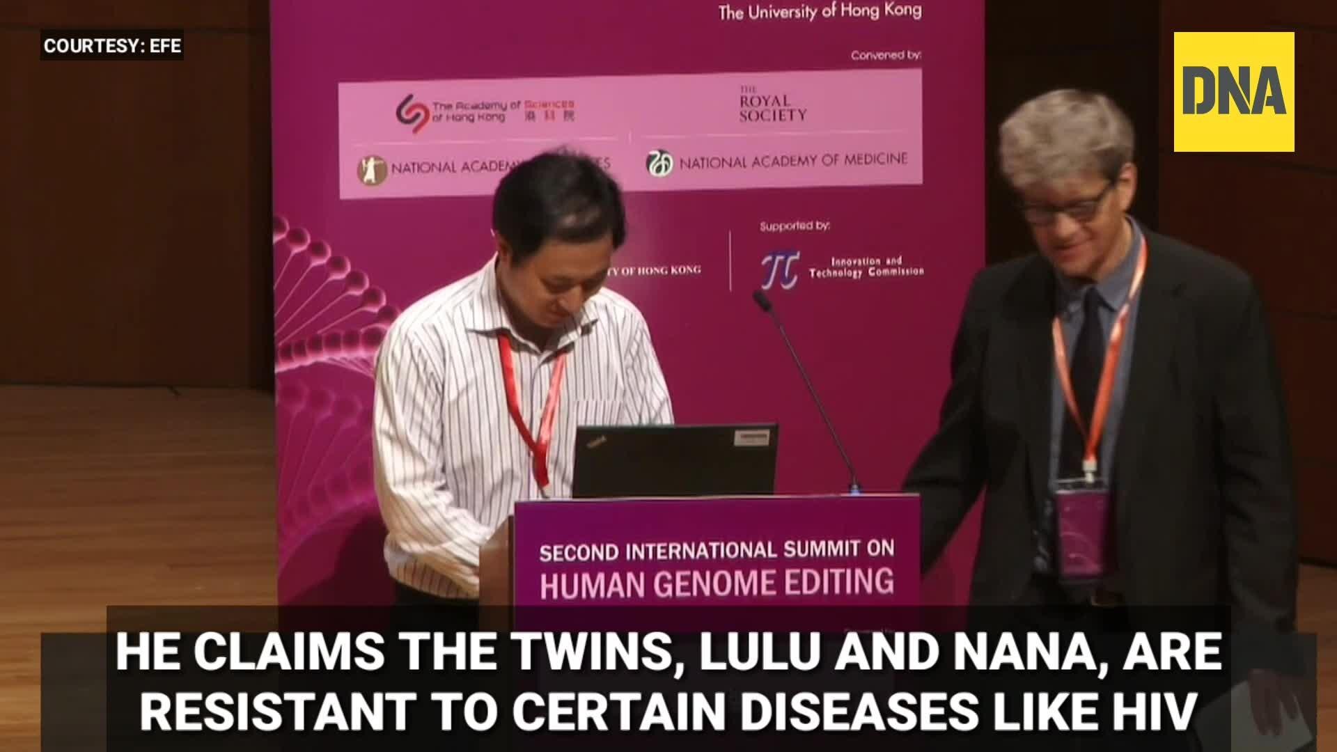 Chinese scientist He Jiankui defends world's first 'gene-edited' babies