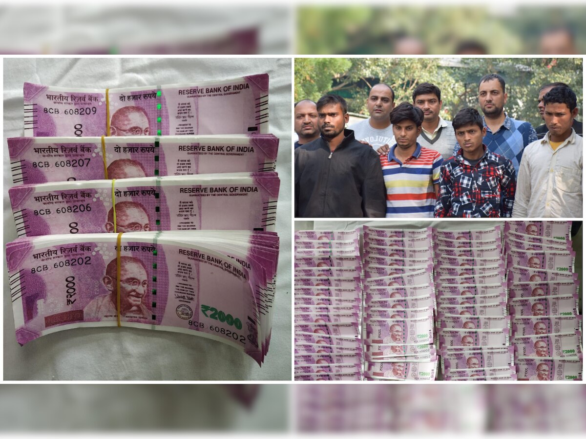 Delhi Police busts fake notes gang; 4 arrested, recovers fake notes of ...