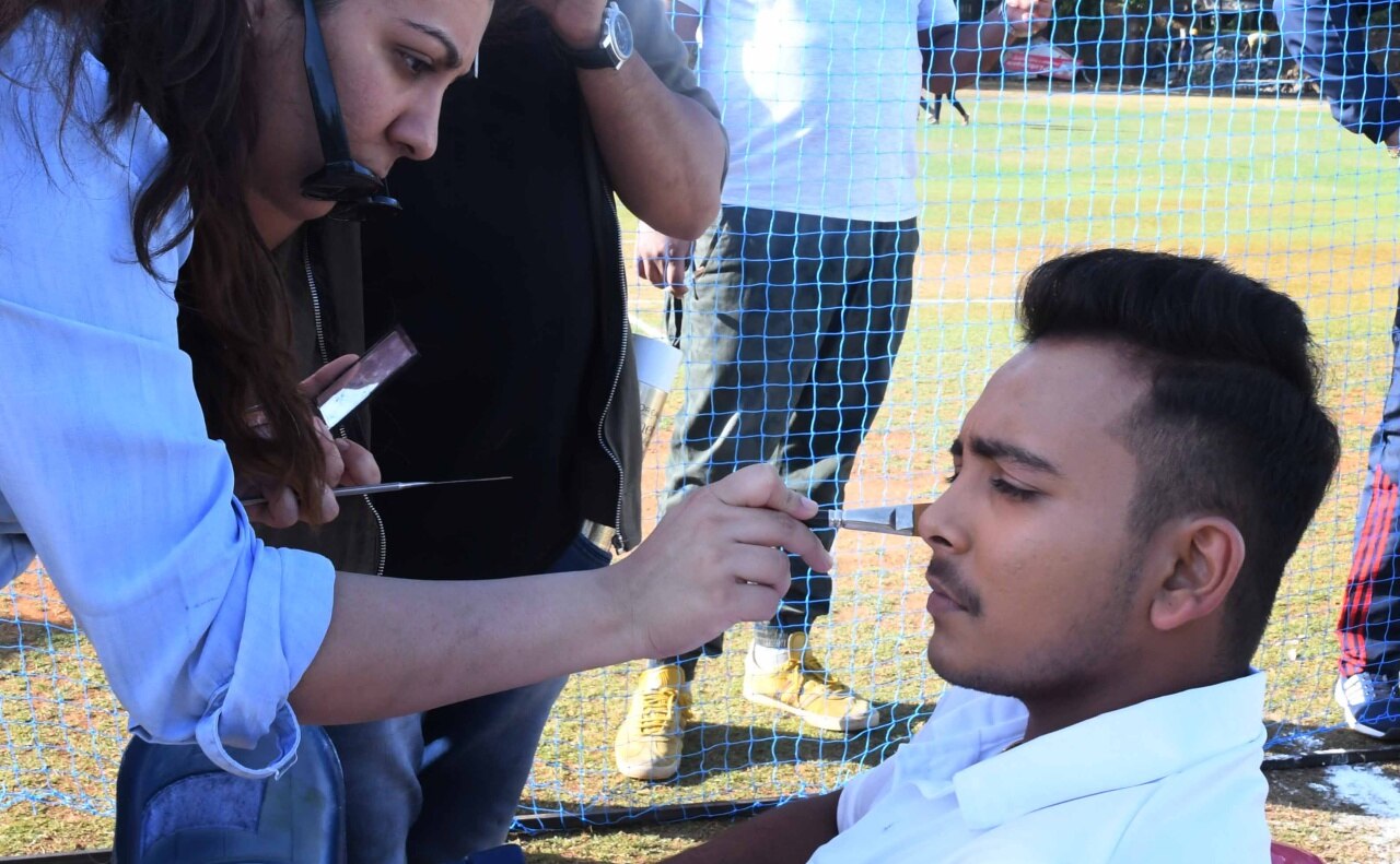 India's talented opener Prithvi Shaw shows off his acting skills; see pics