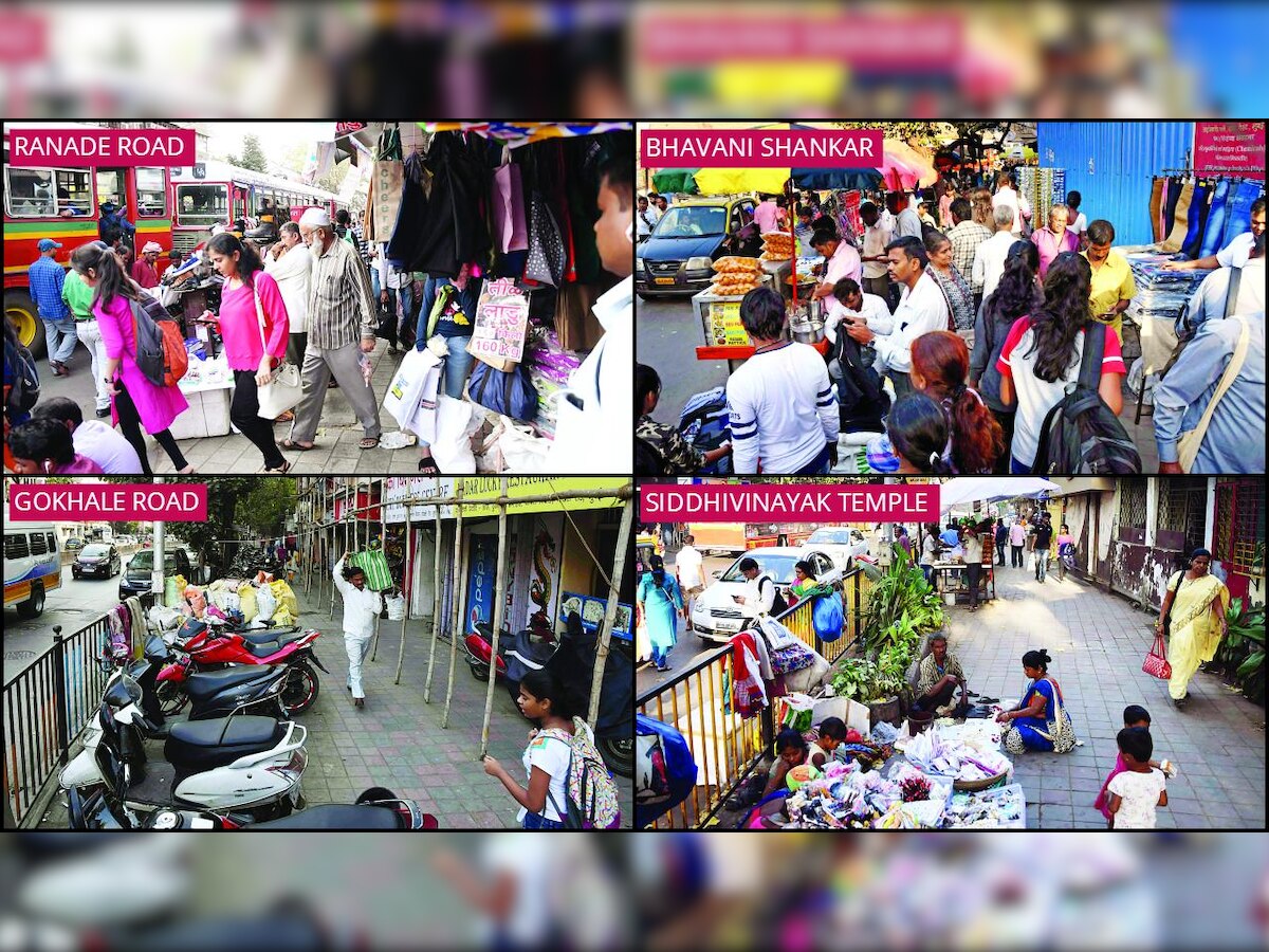 Mumbai: Congested Dadar footpaths are nothing but stumbling blocks