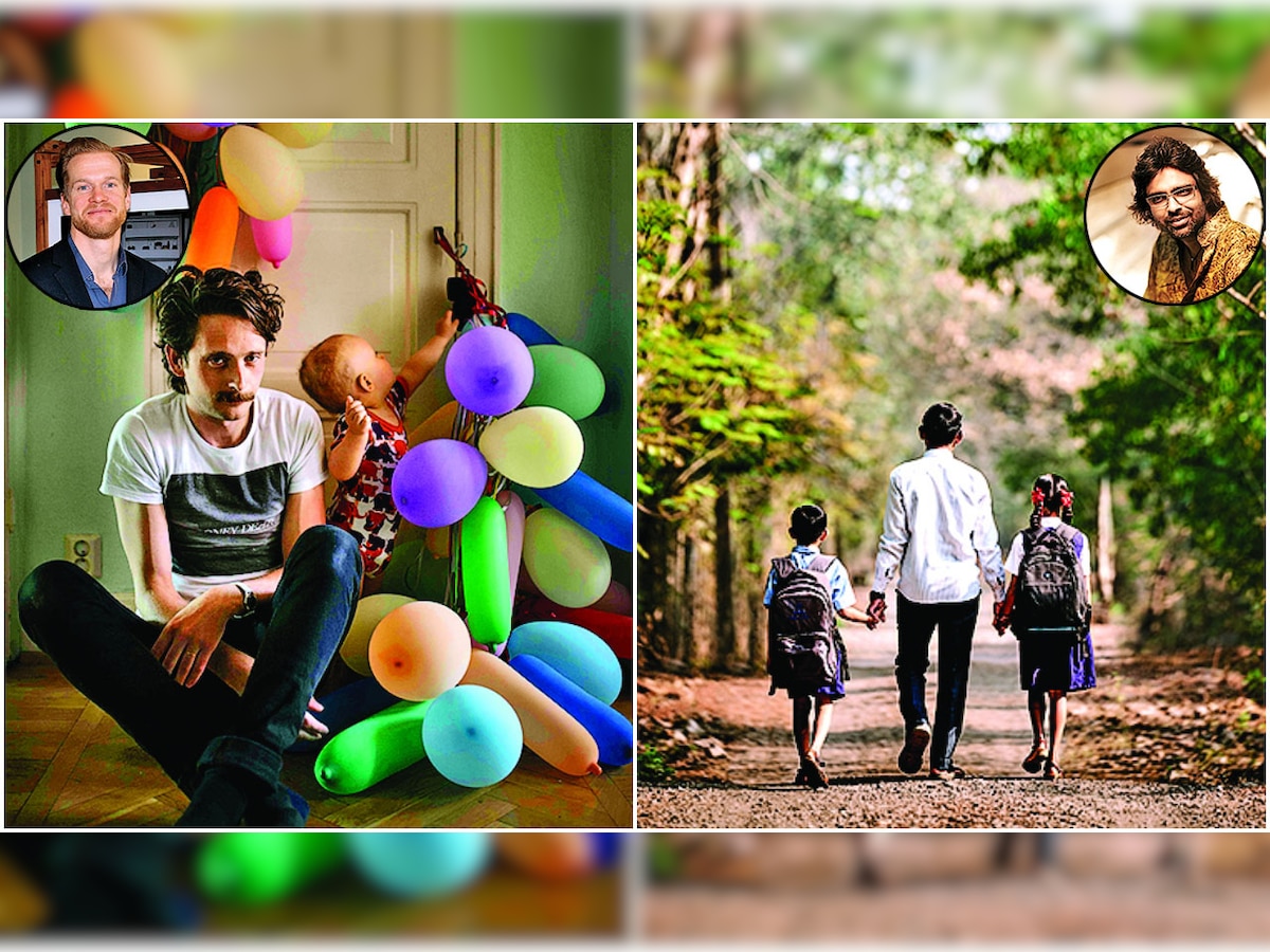 A photo exhibition on Swedish and Indian fathers prove that the father ...