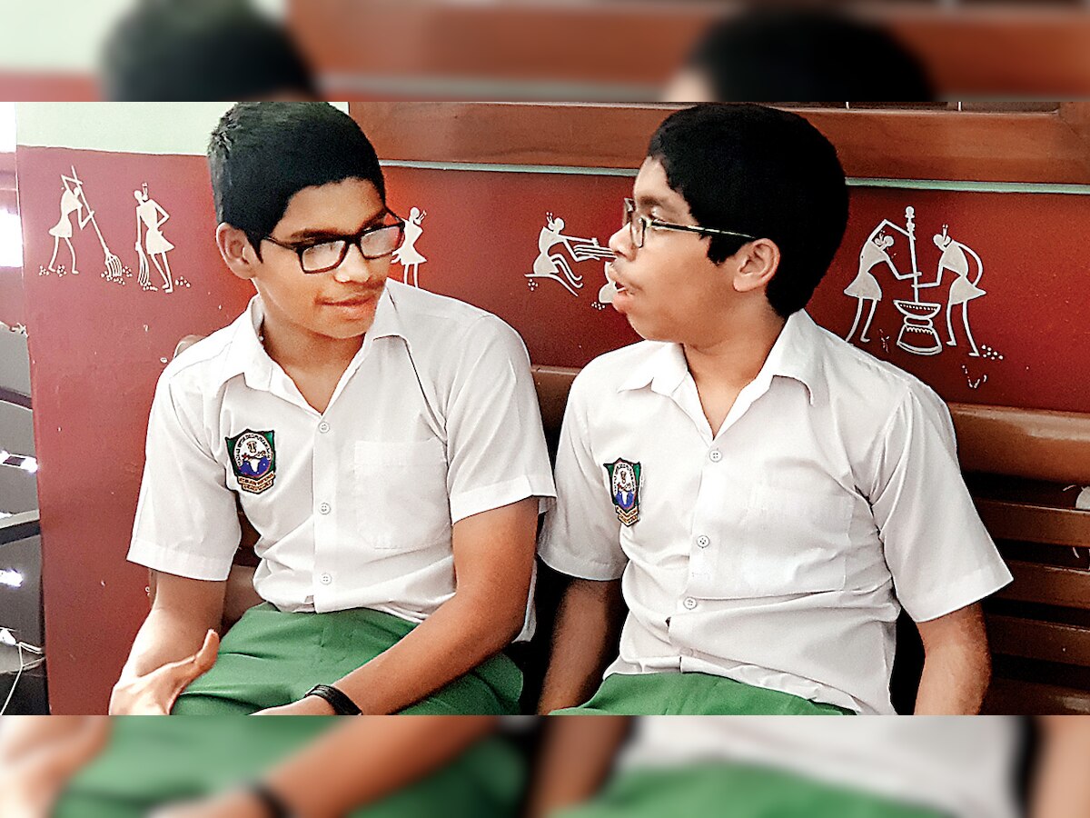 Mumbai: Twins with cerebral palsy write own paper
