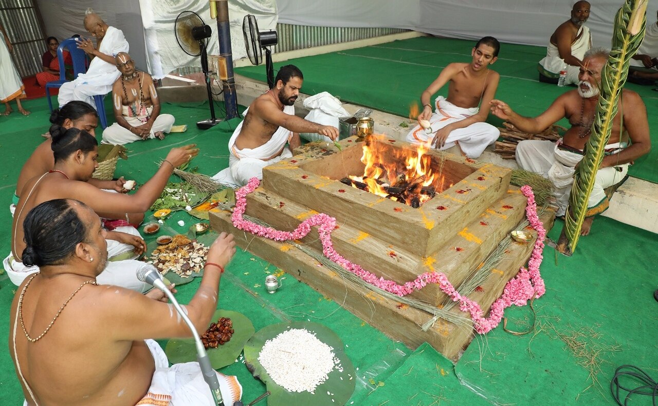 Tirupati temple does 'Kareeri Isthi Yagam' to appease rain gods