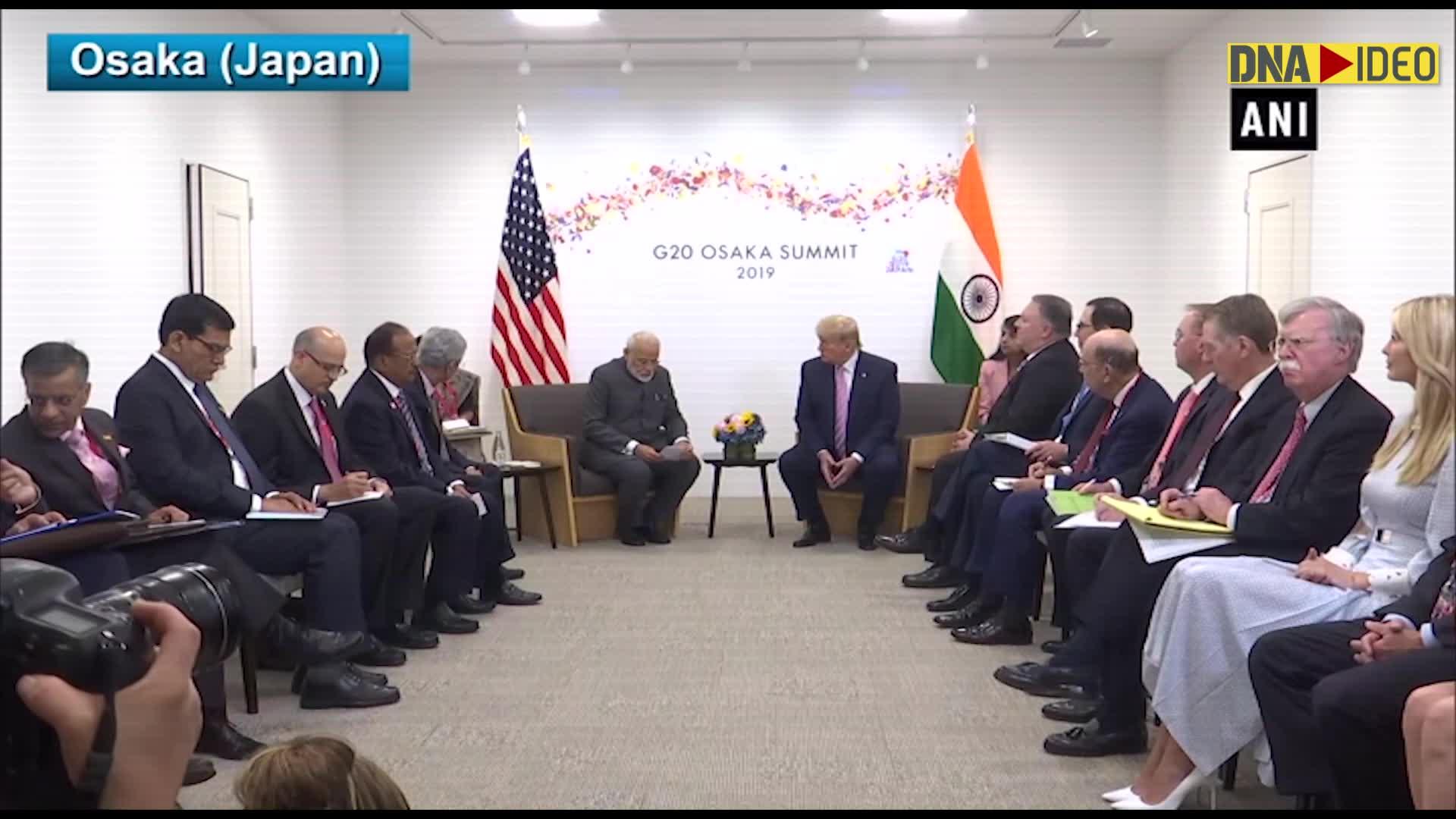 G20 Summit: PM Modi & Donald Trump hold bilateral meeting in Japan’s Osaka