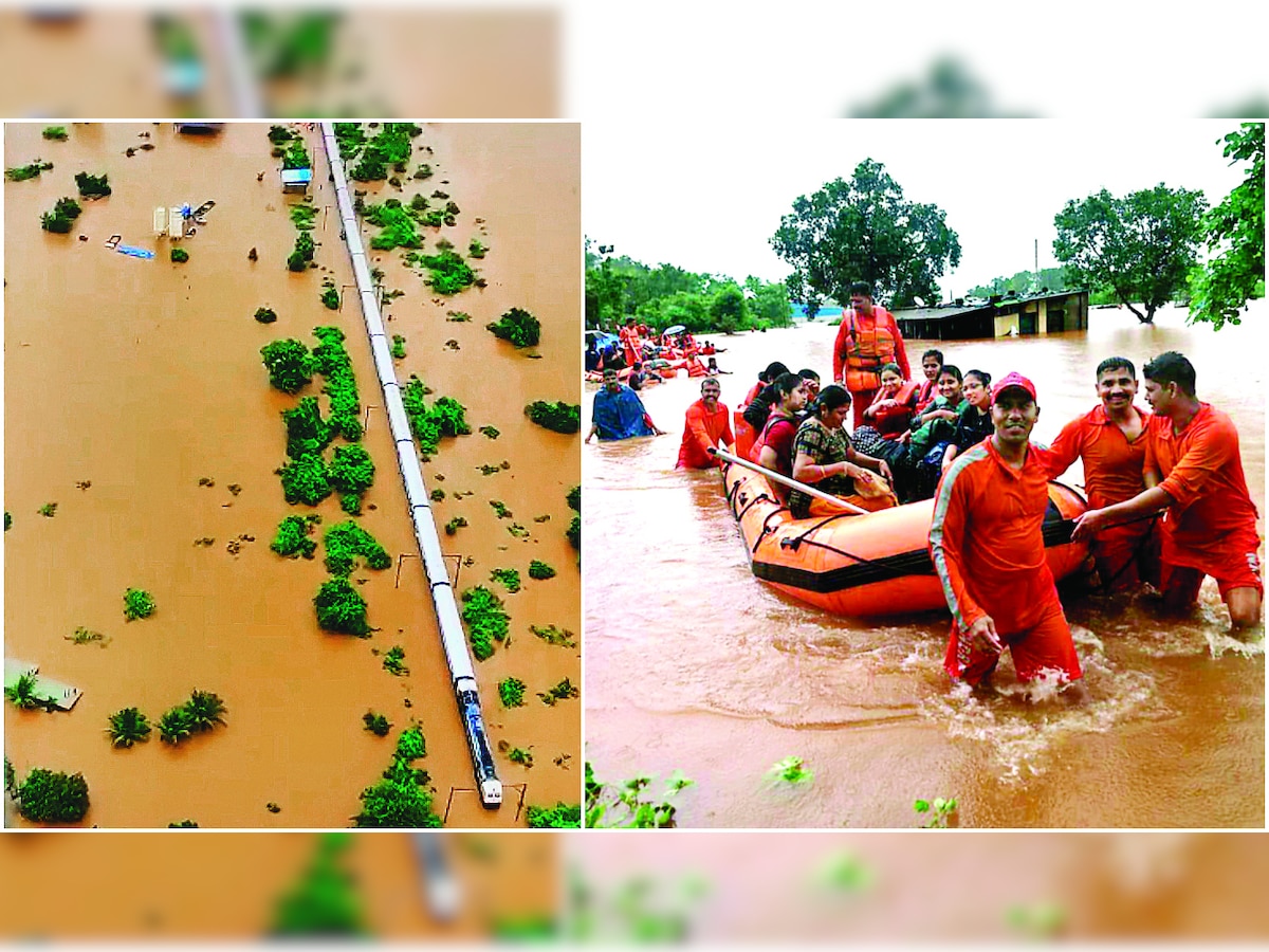 Mahalaxmi Express: Rescue operation saves all 1,050 from stranded train