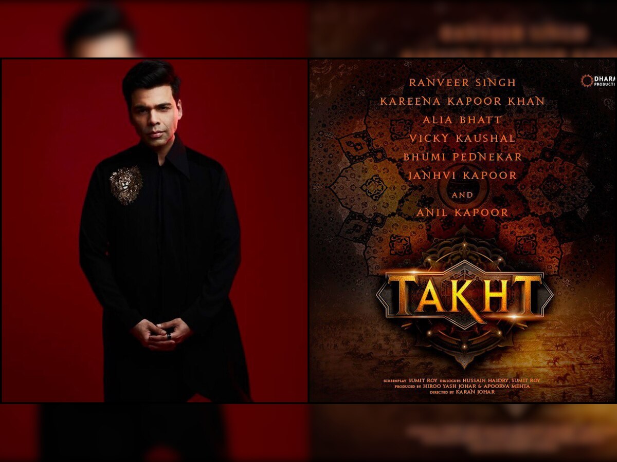 'Takht': Here's how Karan Johar reminded people of the ensemble cast of ...
