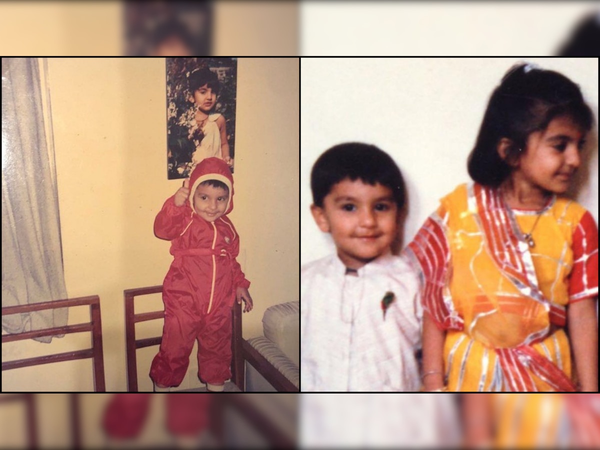 Throwback Thursday: Ranveer Singh's childhood photos with sister Ritika ...