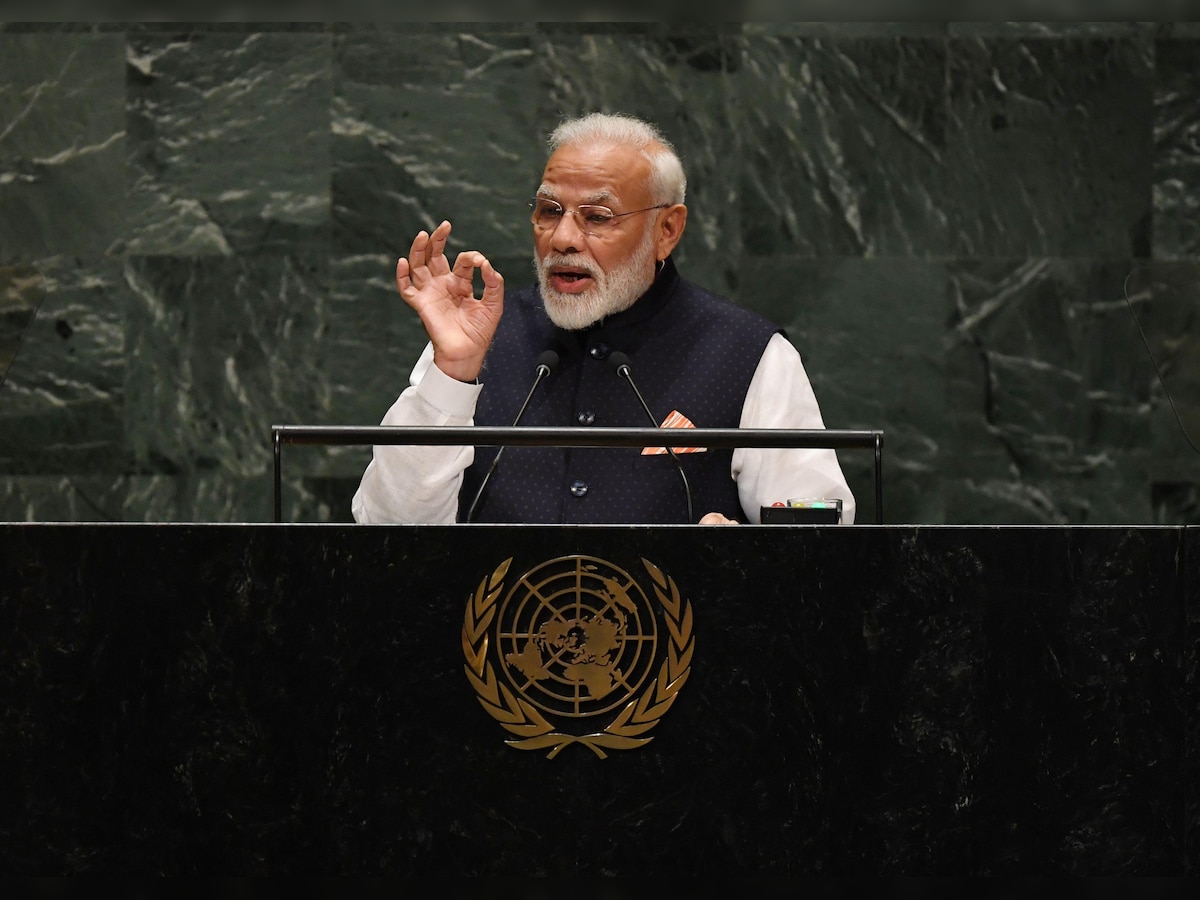 'Sabka saath, sabka vikas, sabka vishwas': PM Modi pitches for 'welfare of the world' through ...