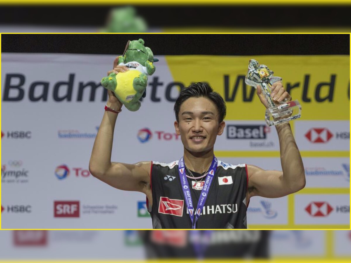 Japan's Kento Momota beat Taiwan's Chou Tien-Chen to win Korea Open final