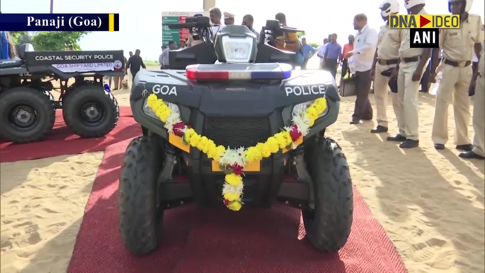 Goa Police’s coastal unit gets all-terrain vehicles