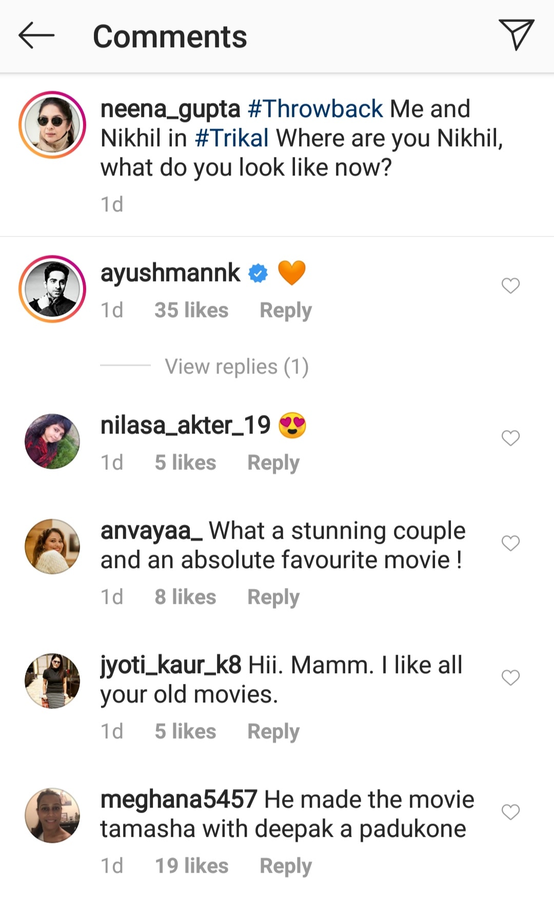 Deepika Padukone's father in Tamasha: Fans help out Neena Gupta in finding where Trikal co-star ...