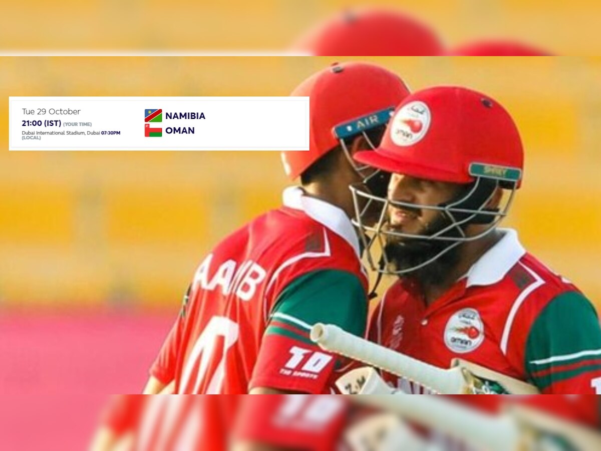 Namibia vs Oman, Playoff 2 - T20 World Cup Qualifier 2019 Dream11 ...