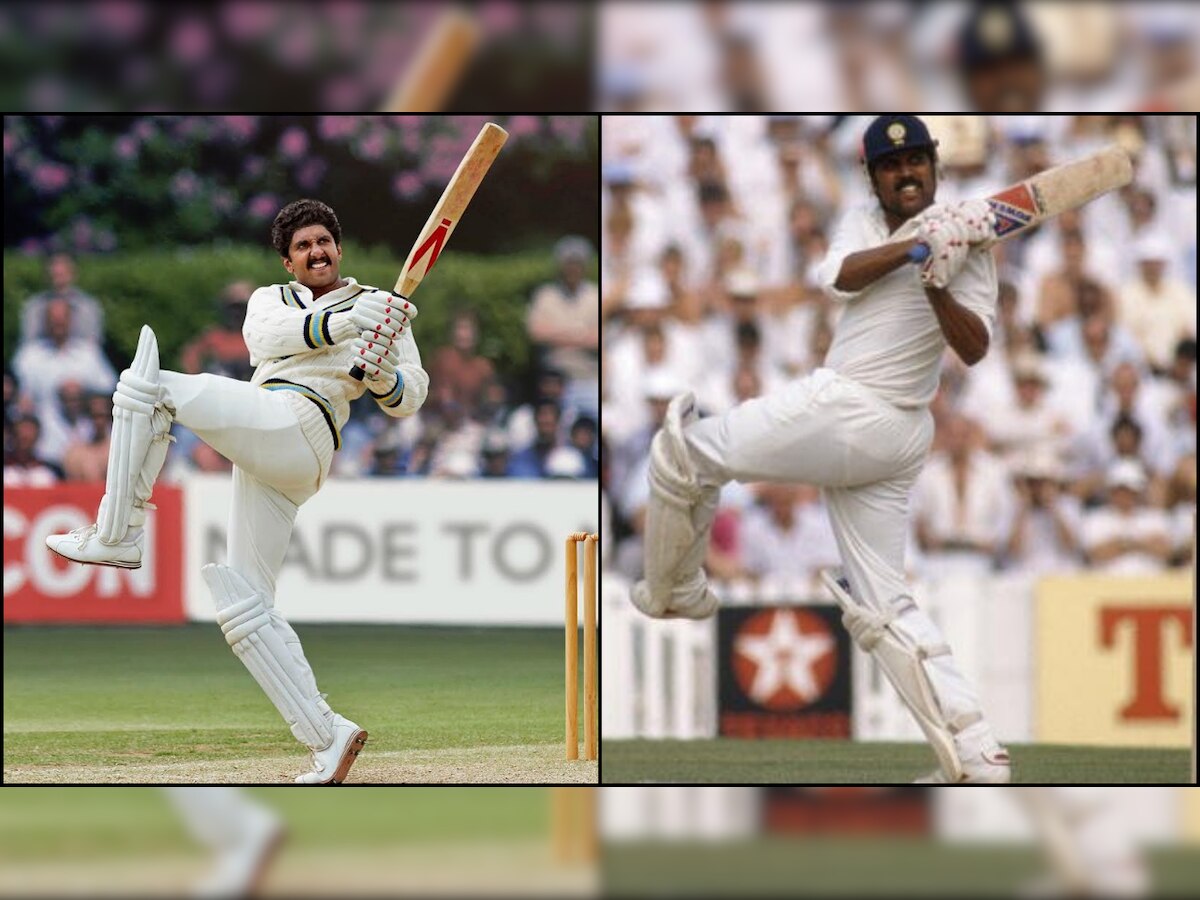 Natraj Shot! Ranveer Singh is a spitting image of Kapil Dev in this ...