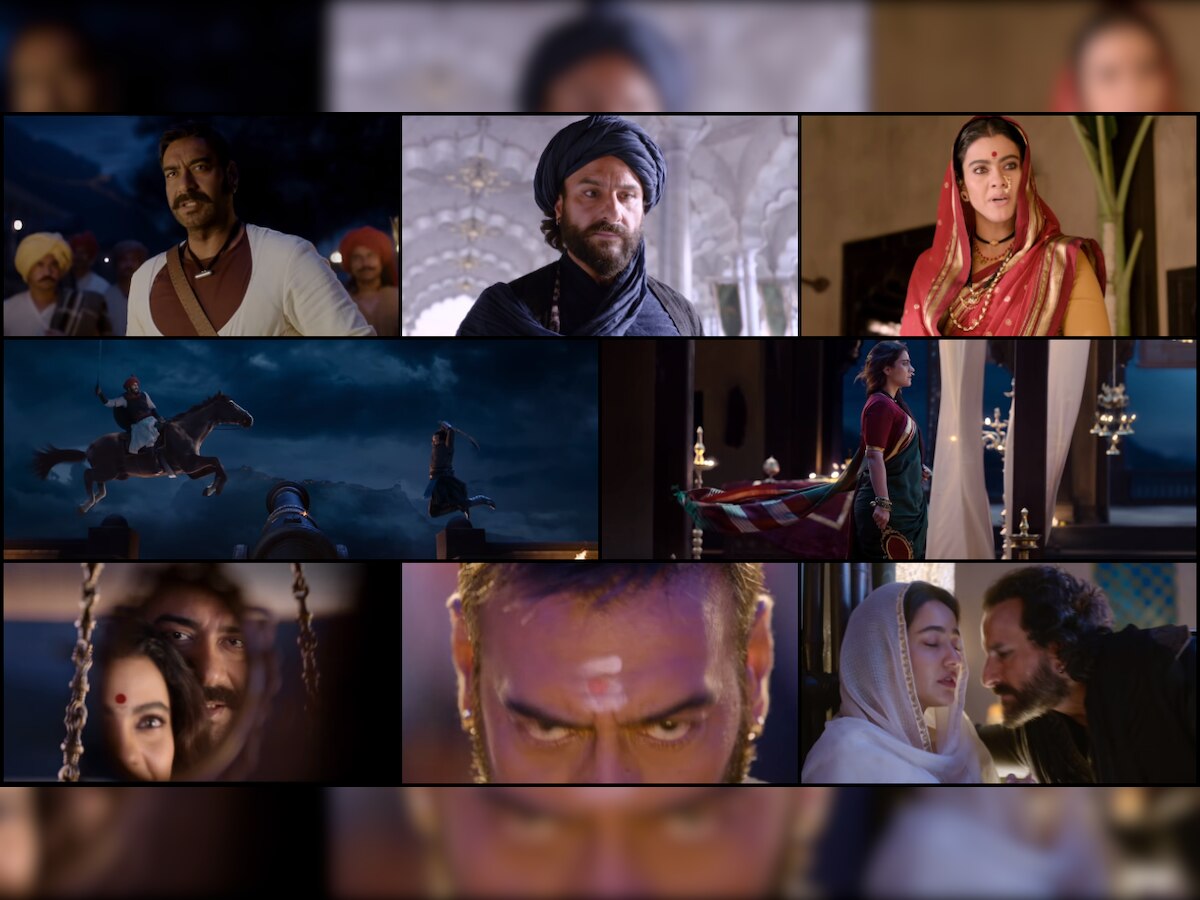 'Tanhaji: The Unsung Warrior' trailer: Ajay Devgn, Saif Ali Khan, Kajol ...