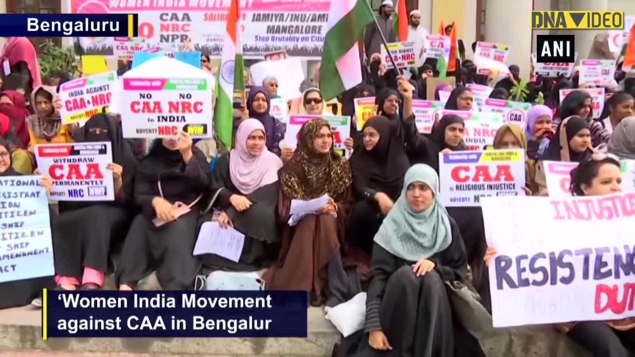 'Women India Movement' raises voice against CAA in Bengaluru