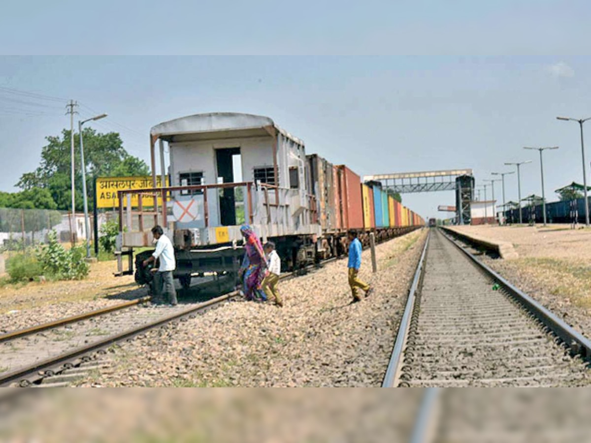Double-decker freight train tested on DFC Corridor; to deliver goods ...