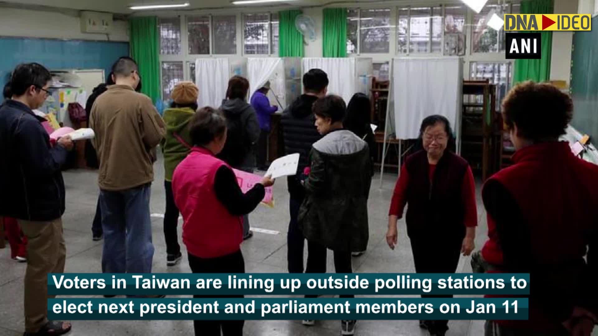 Voting begins in Taiwan for 2020 general elections