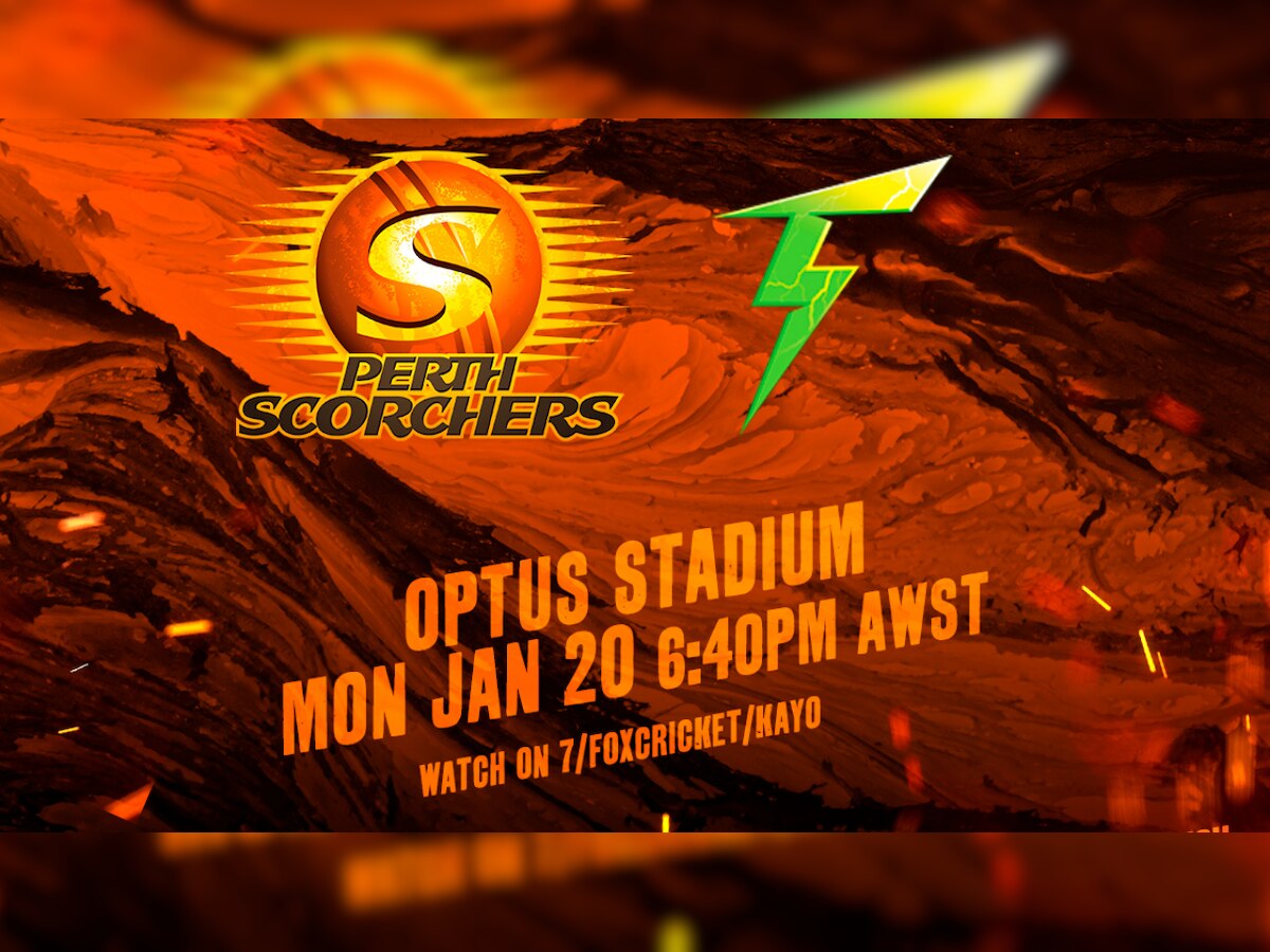 Perth Scorchers Logo Melbourne Stars Vs Perth Scorchers BBL 13 Match