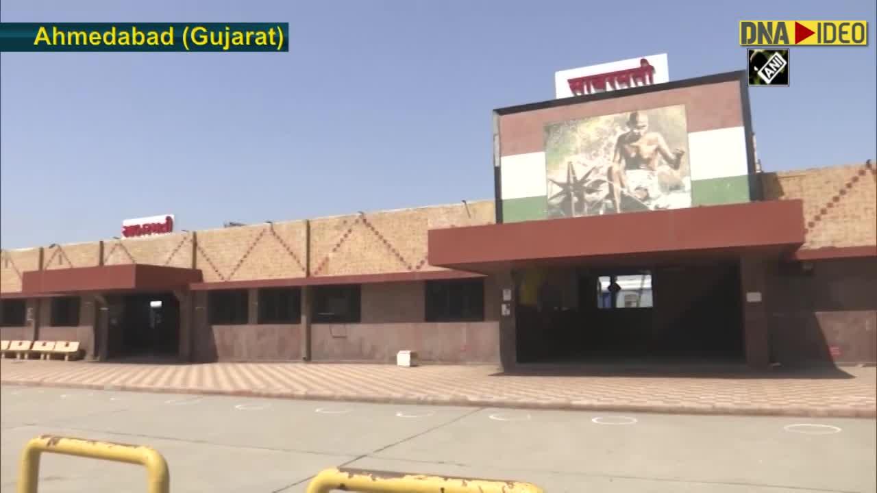 COVID-19: Preparations underway at Sabarmati railway station ahead of ...