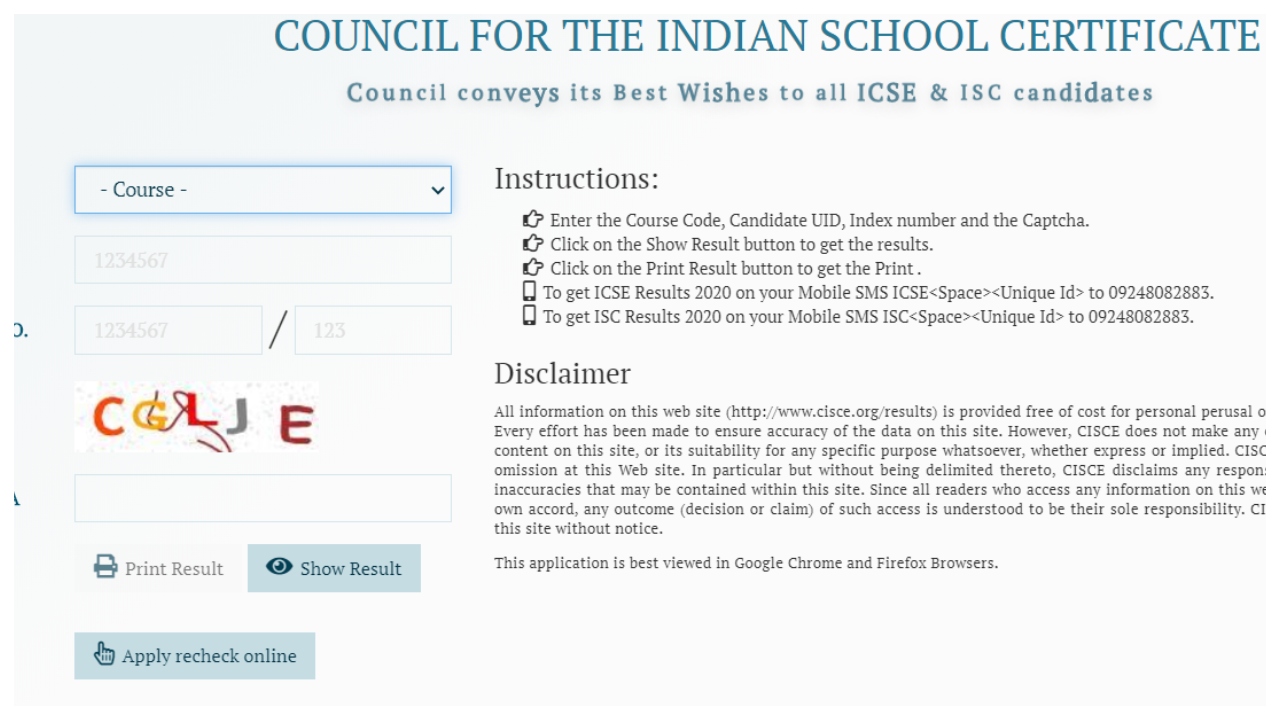 ISC, ICSE Results 2020 declared LIVE: ISC, ICSE pass percentage released ISC, ICSE Results 2020 declared LIVE: ISC, ICSE pass percentage released