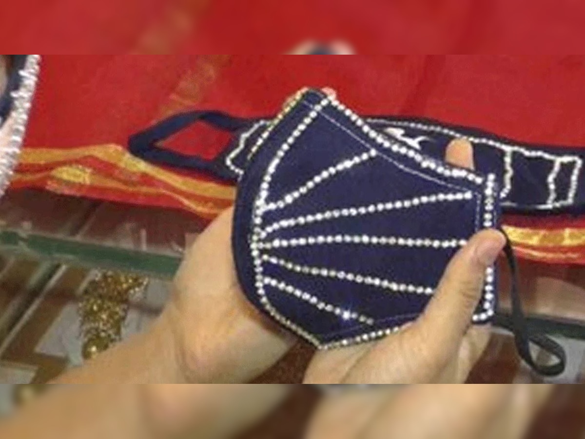 Jewellery shop in Surat selling diamond-studded face masks worth lakhs