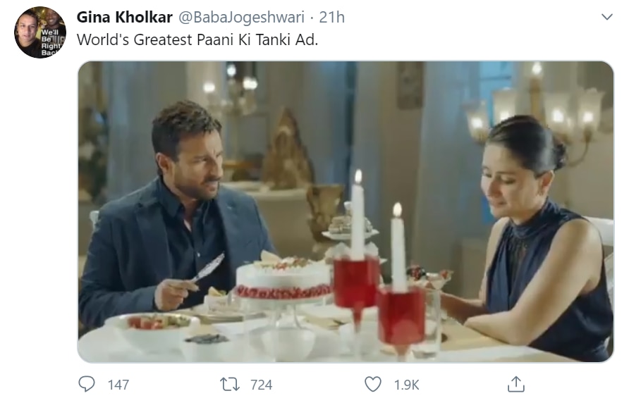 'What a royal tanki': Saif Ali Khan-Kareena Kapoor Khan's latest TVC ...