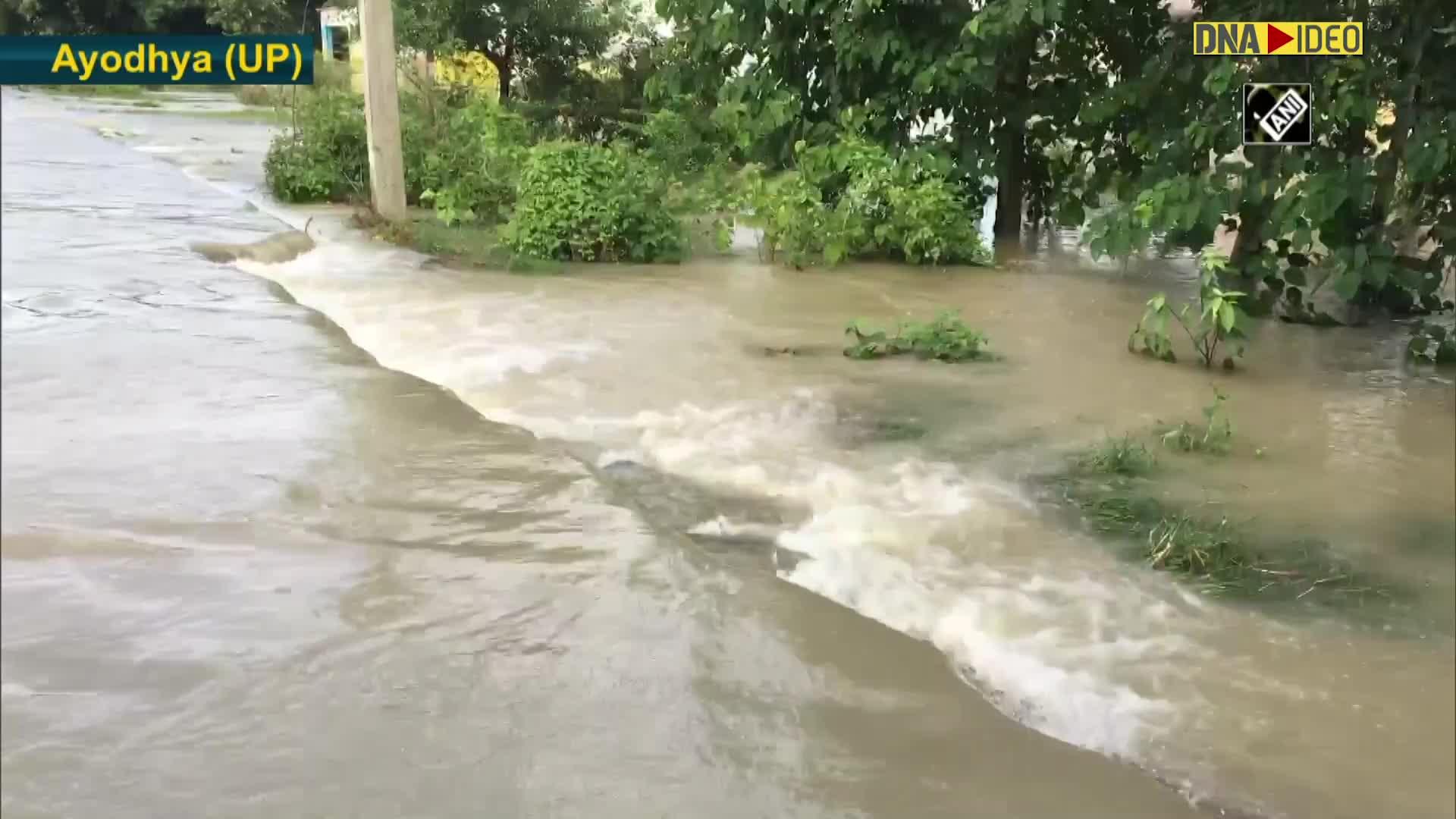 Villages in Ayodhya flooded after water level increases in Sarayu river