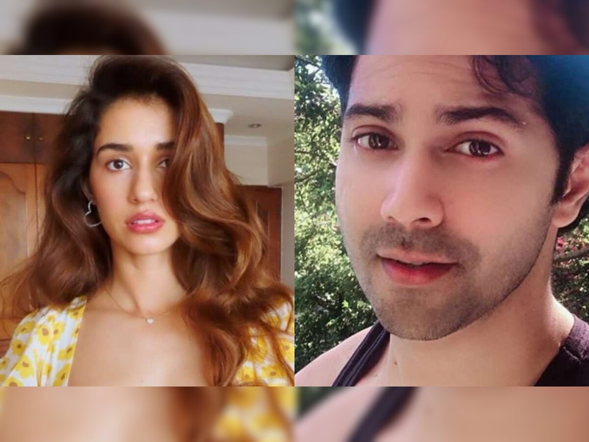 Photos of Varun Dhawan, Disha Patani flaunting washboard abs go viral