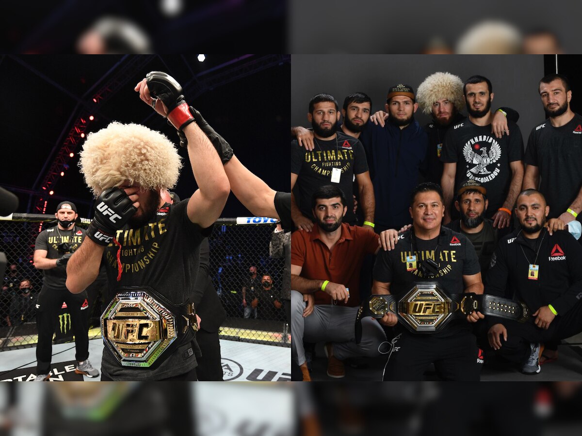 WATCH: Khabib Nurmagomedov bids emotional goodbye to his undefeated MMA ...