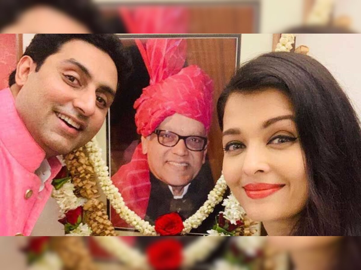 Aishwarya Rai Bachchan, Abhishek Bachchan remember late Krishnaraj Rai ...