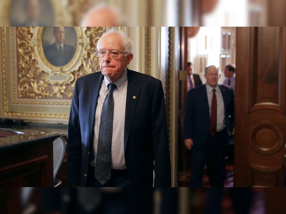 US Senator Bernie Sanders reacts to viral memes on his look during ...