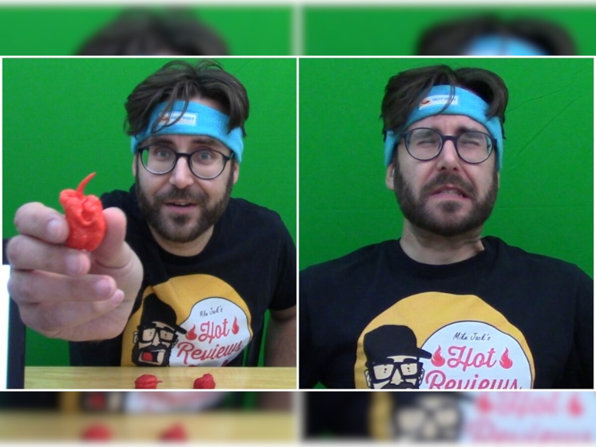Too hot to handle! Meet man who eats world's hottest chillies in under ...