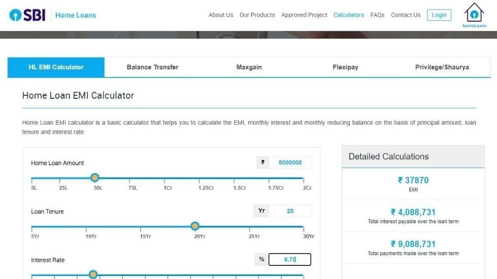 SBI Home Loan Calculator sbi-home-loan-calculator