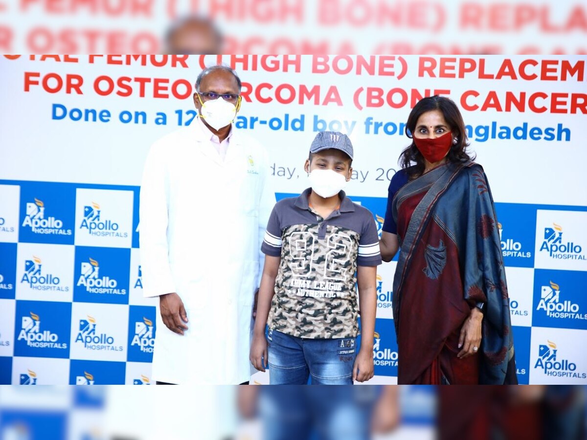 Chennai: Doctors replace entire thigh bone of 12-yr old, patient ...