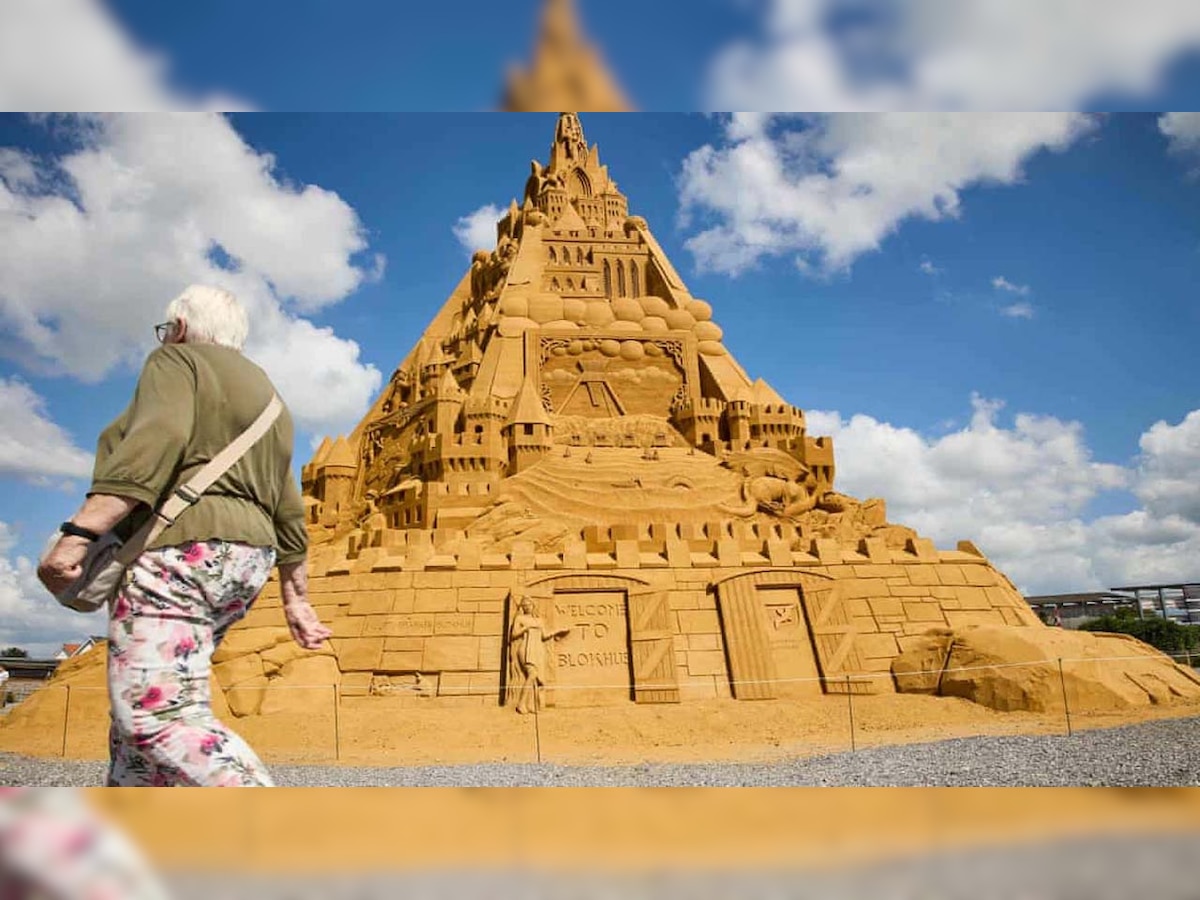 Denmark builds world's tallest Sandcastle, enters Guinness World Records